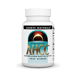 Source Naturals AHCC 750 mg Increases Natural Killer Cell Activity* - 30 Capsules