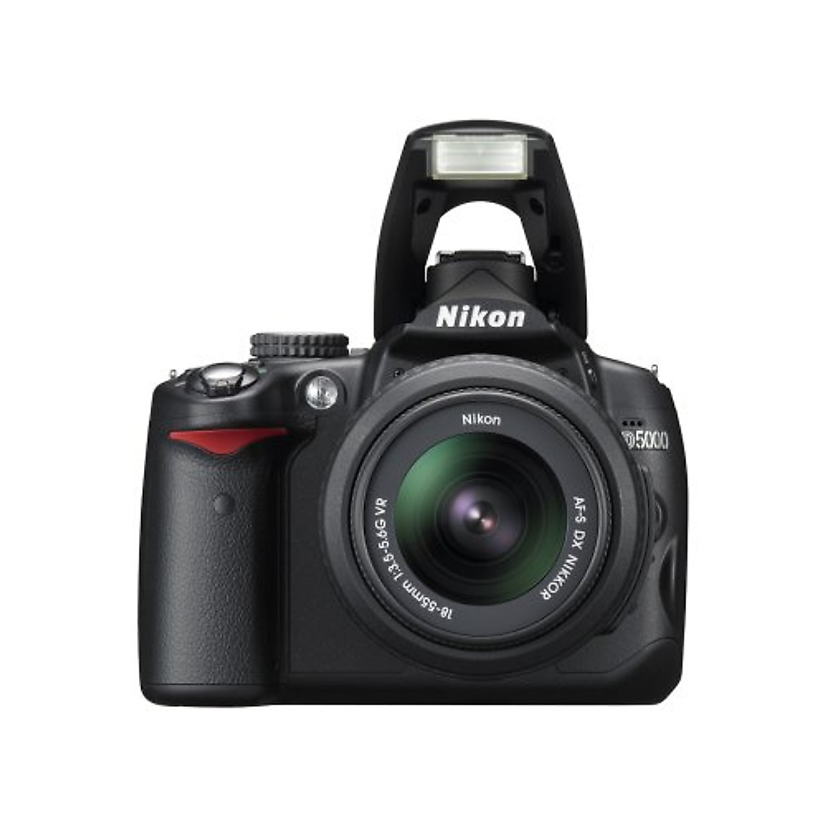 Nikon D5000 DSLR Camera with 18-55mm f/3.5-5.6G VR and 55-200mm f/4-5.6G VR Lenses (OLD MODEL)