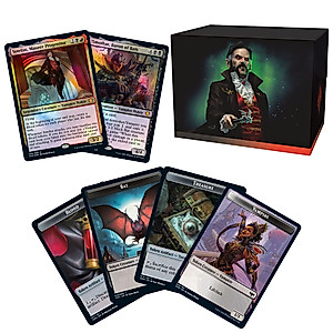 Magic: The Gathering Innistrad: Crimson Vow Commander Deck – Vampiric Bloodline (Black-Red) | Minimal Packaging Version