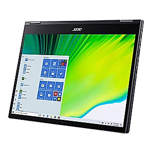 Acer Spin 5 Convertible Laptop, 13.5" 2256 x 1504 IPS Touch | 10th Gen Intel Core i5-1035G4 | 8GB LPDDR4 | 256GB NVMe SSD | WiFi 6 | Backlit KB | FPR | Active Stylus | Windows 10 Pro | SP513-54N-58XD