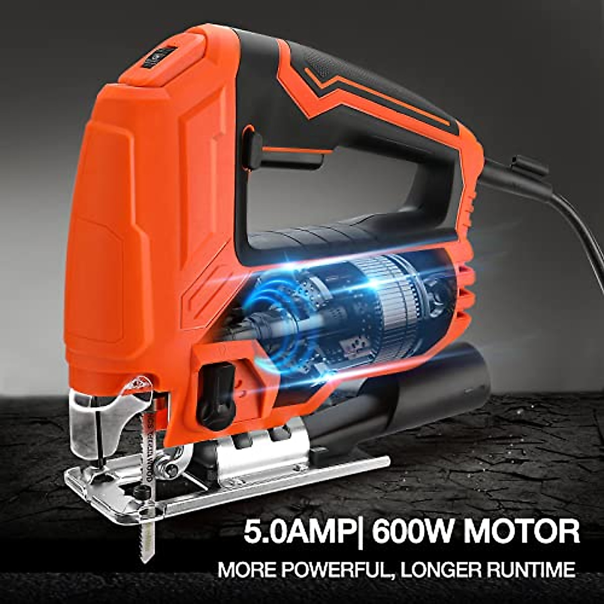 WORKPRO 13" Laminate Floor Cutter & ValueMax 5.0AMP Corded Electric Jigsaw