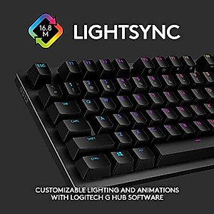 Logitech G512 LIGHTSYNC RGB Mechanical Gaming Keyboard GX Brown Tactile