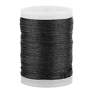 Bow String Serving Thread, Black Wear- 400D Nylon Fiber Nylon Serving Thread Easy To Use , For Bow For Compound Bow(Black, 12)