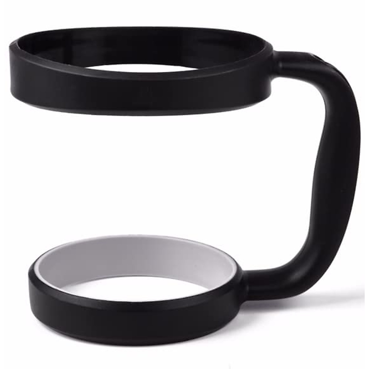 STRATA CUPS 30 oz Tumbler Handle - Available For 30 oz YETI Tumbler, OZARK TRAIL Tumbler, Rambler Tumbler- BFA free (Black)