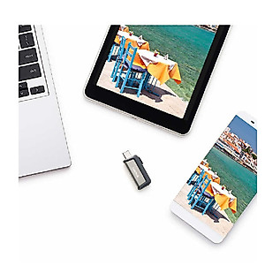 Dual Drive USB Type- C San Disk Ultra for Android Device 128 GB (UP to 150 MB/S) USB 3.1 & USB Type- C (1 Pack)