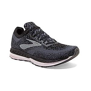 Brooks Womens Bedlam Running Shoe - Black/Black/Rose - B - 9.0