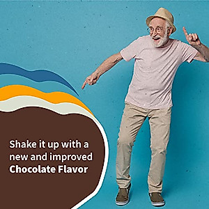 Tasty Organic Chocolate Meal Replacement Shake Vegan - Garden of Life - 20g Complete Plant Based Protein, Greens, Digestive Enzymes, Pro & Prebiotics for Easy Digestion – Non-GMO, Gluten-Free, 2.4 LB