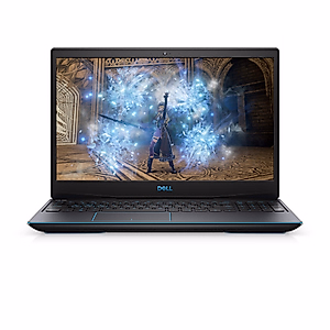 Dell Gaming G3 15 3500, 15.6 inch FHD Non-Touch Laptop - Intel Core i7-10750H, 16GB DDR4 RAM, 512GB SSD, NVIDIA GeForce RTX 2060 6GB GDDR6, Windows 10 Home - Black