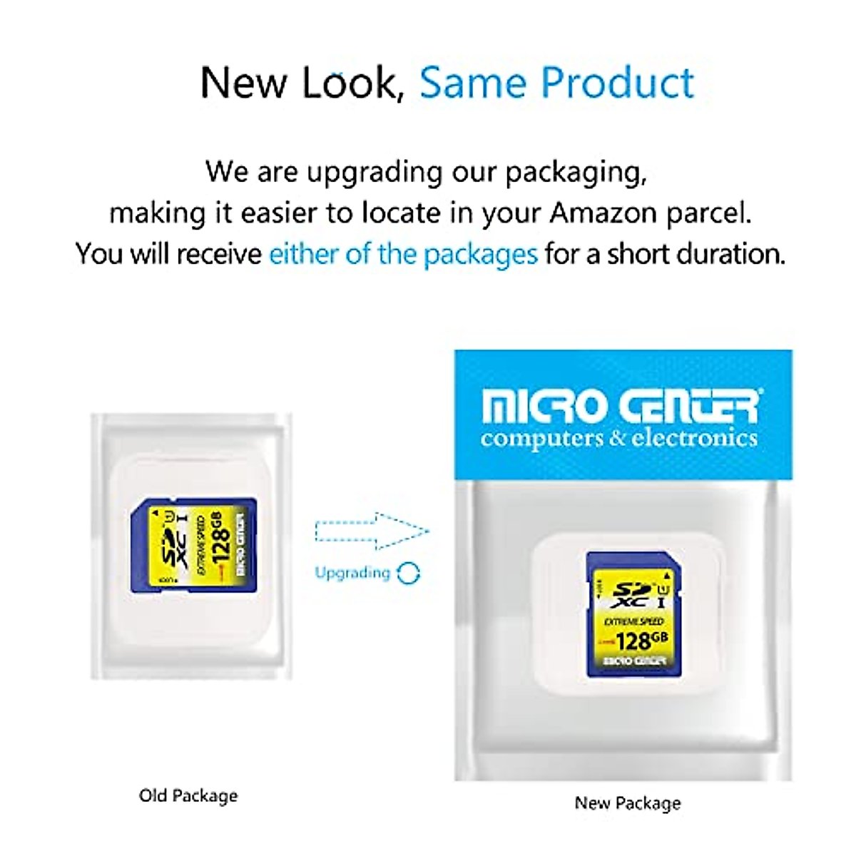128GB Class 10 SDXC Flash Memory Card Full Size SD Card USH-I U1 Trail Camera Memory Card by Micro Center