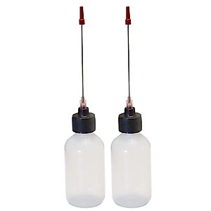Liberty Products 2-2oz Plastic Squeeze Bottle all with 3 inch Stainless Applicators