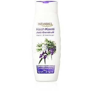 Patanjali Kesh Kanti Anti-Dandruff Hair Cleanser Shampoo, 200ml