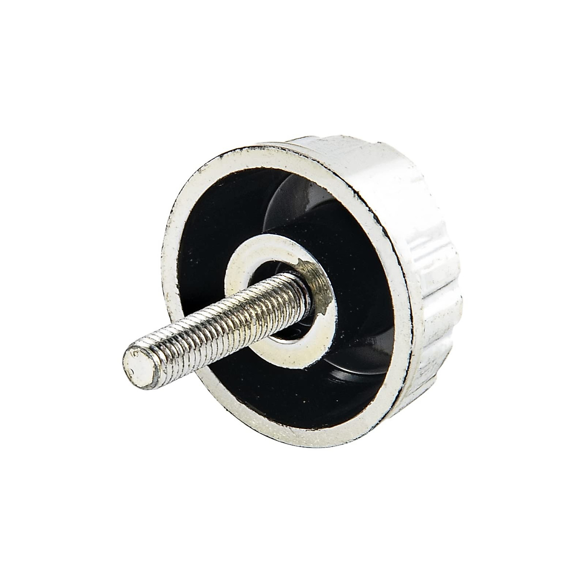 Goture 4PCS Silver Universal Screw Caps Covers - Durable Fishing Tackle Accessories for Replacing Fishing Spinning Reel Handle Screw Caps