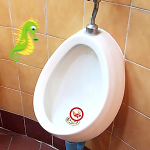 Woanger 240 Pieces Toilet Targets for Boys, Ocean Animals Potty Training Flushable Targets Sea Creatures Potty Training Stickers 2 Inch Pee Stickers Color Changing Pee Targets