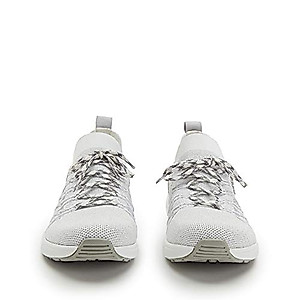 TRAQ by Alegria Synq 2 Womens Smart Walking Shoe Silver 8-8.5 M US