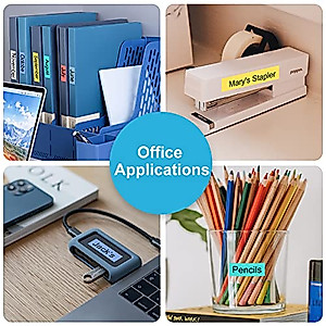 9 Pack, MarkDomain Compatible Label Tape Replacement for Brother TZe-231 Multicolor 12mm Laminated P Touch Label Maker Tape, 0.47"x 26.2', Black on White/Clear/Red/Blue/Yellow/Green&White on Black