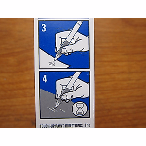 Mopar Chrysler Dodge Jeep Ram Hyper Black PXY Wheel Touch Up Paint OEM