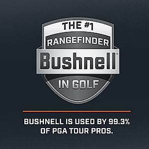 Bushnell Tour V5 Golf Laser Rangefinder, Pinseeker, Visual JOLT, BITE Magnetic Mount, Next Level Clarity and Brightness, Non-Slope Model