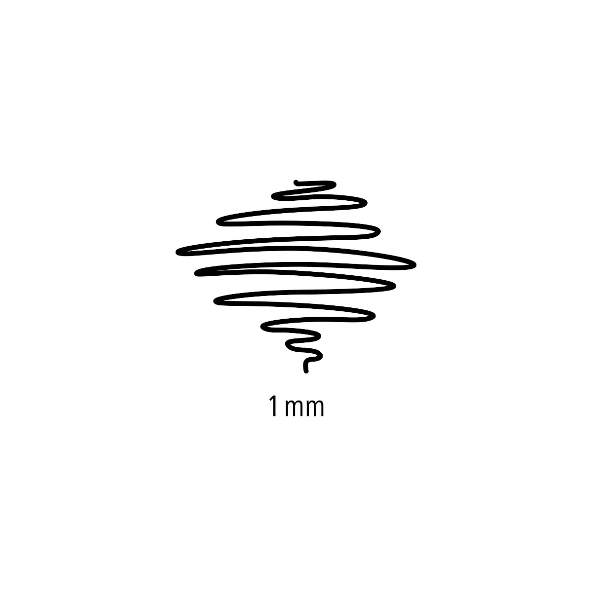 Staedtler Lumocolor Universal Pen, Medium, Felt Tip, Permanent Marker, 1.0mm, Black 317-8