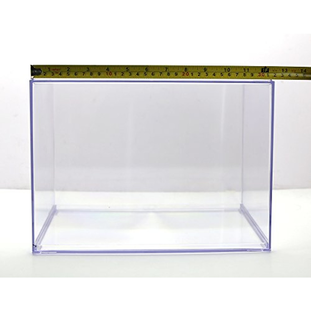 Gary Plastic Packaging Clear Rigid Plastic Box, 12 1/2" x 8 1/2" x 8 1/2"