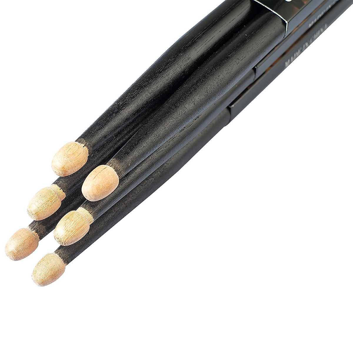 Mulucky 5A Drum Sticks Classic Maple Wood Drumsticks With Carrying Bag - 3 Pair Pink