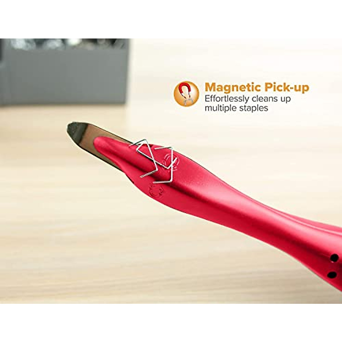 Bostitch Office Bostitch Professional Magnetic Easy Staple Remover Tool 3 Pack Red Colored Staple Puller Stick
