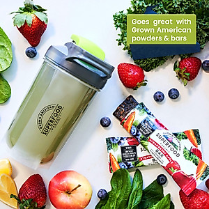 Grown American Superfood Official Shaker Cup | Great for Grown American Superfood and Protein Shakes | 20oz