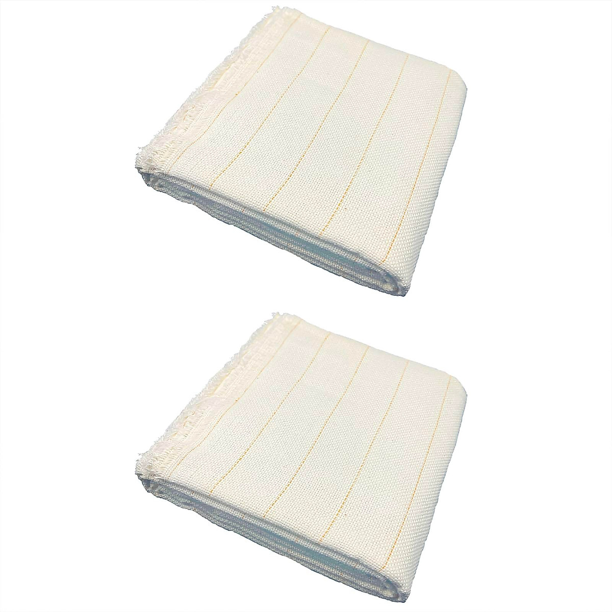 JONAS C 2 Pcs 40" × 40" Tufting Cloth with Marked Lines, Primary Tufting Cloth, Monks Cloth for Rug Tufting, Rug Tufting Fabric 3.3x3.3 feet (60% Polyester & 40% Cotton - 7.8 oz/yd²)