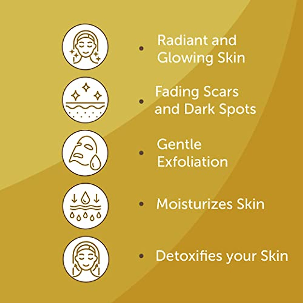 Turmeric Face Mask for Sensitive Skin - Deep Pore Cleansing Mask - Skin Moisturizing Face Mask - Organic Face Mask Skin Care with Manuka Honey, Kaolin Clay and Bentonite Clay Mask (3oz)