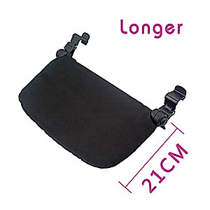 SeedFuture Stroller Footrest Black for Babyzen YOYO, Stroller Accessories Baby Leg Rest Fits Babyzen YOYO YOYO+ YOYO2 Baby Time, 8.5 Inch Long Extend Infant Pram Footboard