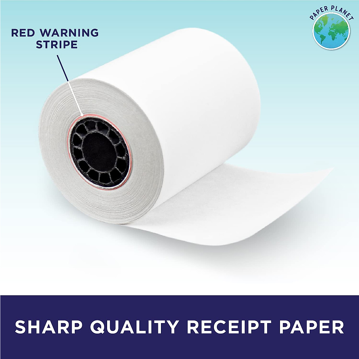 Thermal Paper for Clover POS (Clover Mini Thermal Printer) by Paper Planet | Credit Card Receipt Paper Rolls for Clover C200 C300 C301 C302 C305 | 8 Rolls