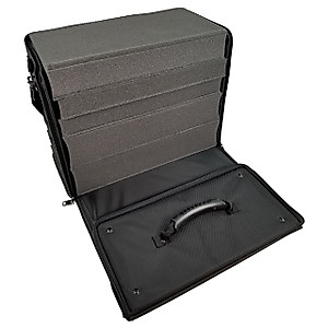 Battle Foam P.A.C.K. 432 Horizontal Pluck Foam Load Out Miniatures Case (Black)