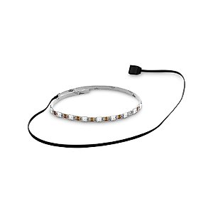 EKWB EK-Loop D-RGB LED Strip, 400mm Length, 4mm Width, 24 LEDs (150LED/m Density), 500mm Cable, Compatible with Desktop, Server