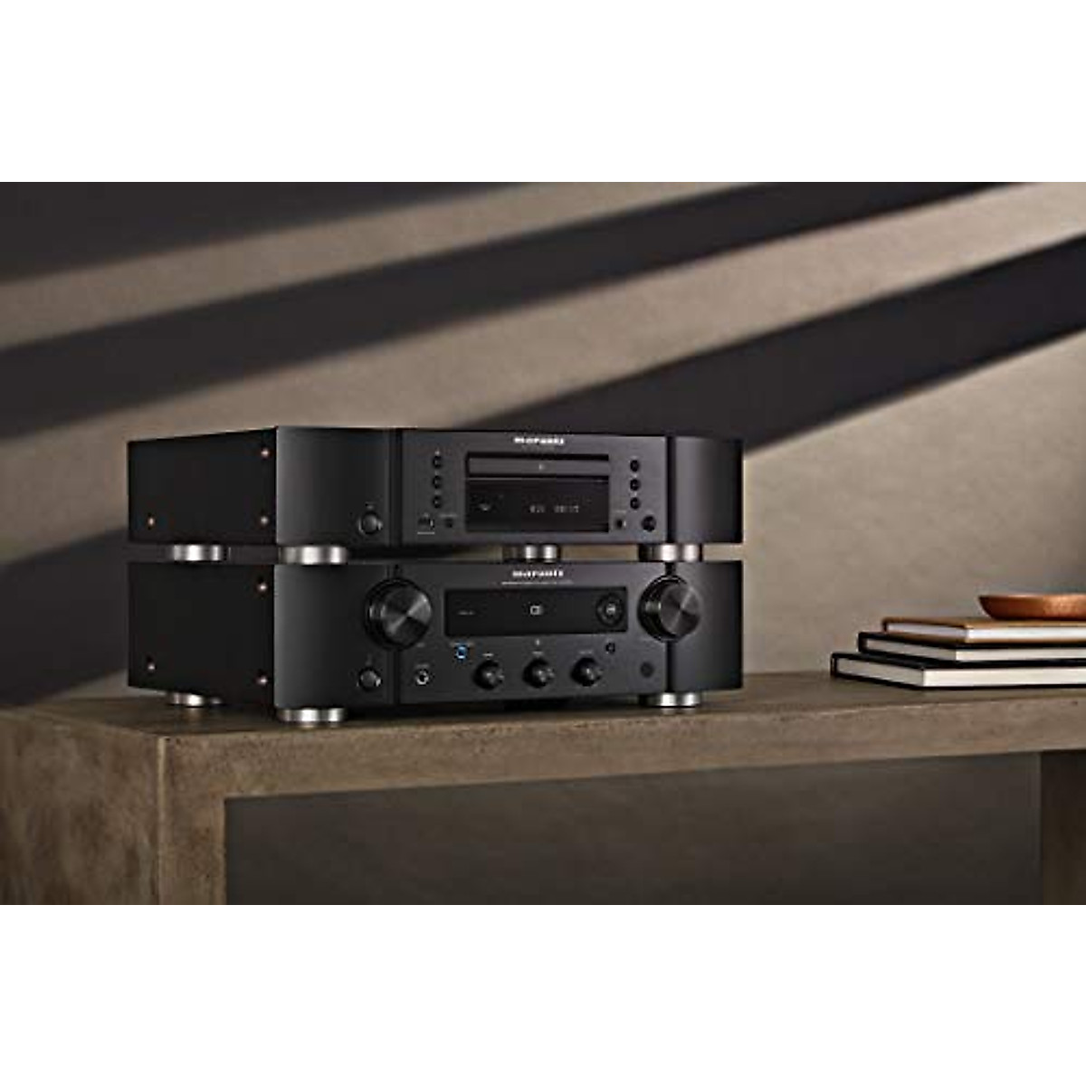 Marantz PM7000N Integrated Stereo Hi-Fi Amplifier HEOS Built-in Supports Digital and Analog Sources Compatible with Amazon Alexa Phono Input