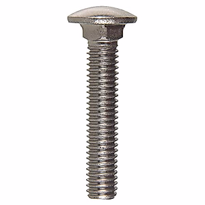 Hillman 832626 Stainless Steel Carriage Bolt, 3/8 x 2-Inch, 25-Pack