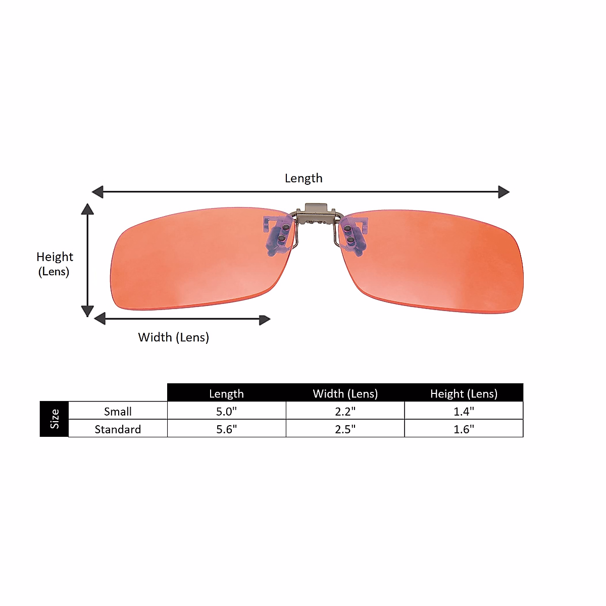 BRADDELL OPTICS Indoor FL-41 Rose & Outdoor FL-60 Brown Amber Clip-on Blue Blocking Anti Glare Computer Reading Glasses for Migraine Light Sensitivity, Photophobia and Fluorescent LED Lighting