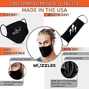 Reusable Washable Face Mask Made in USA, Cotton Cloth Comfortable Mask