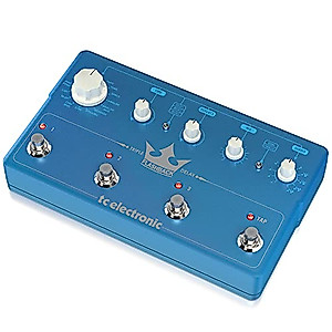 TC Electronic FLASHBACK TRIPLE DELAY Intuitive Three-Engine Delay Pedal with Flexible Routing, Subdivision Control and Built-In TonePrints*