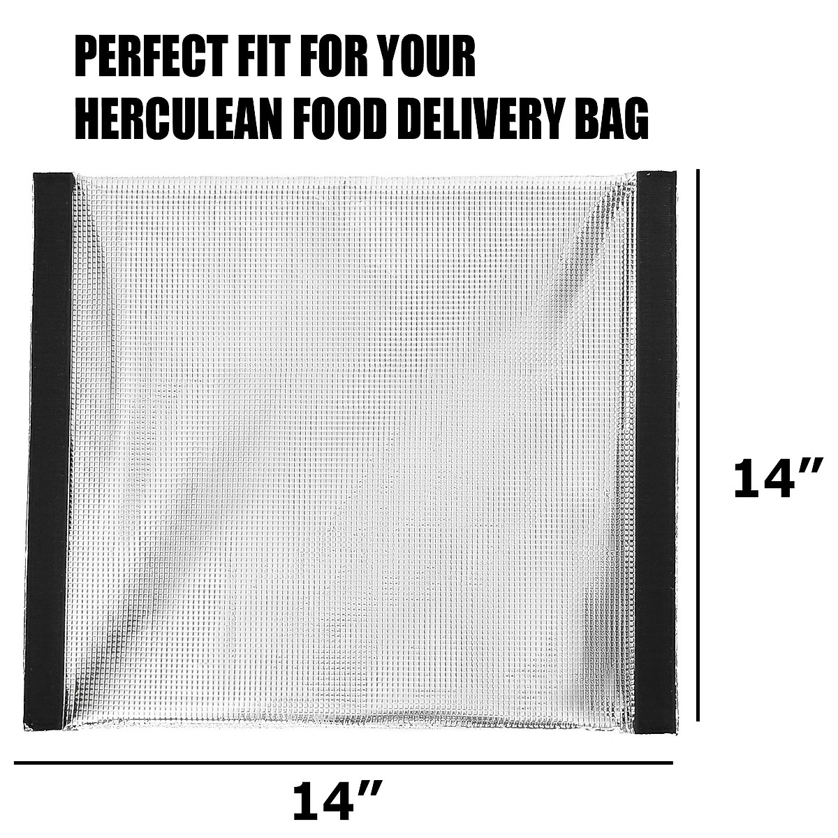 Herculean 1PK Adjustable Food Divider with Velcro