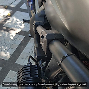 Bumper Block, 3 Pair Motorcycle Engine Guard Block Protection Block,3 C Bar Protectors,3 Universal motorcycle c bar Decor 22 25 28mm Fit For R1200GS R1150GS Decorative