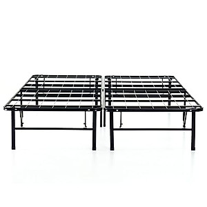 Best Price Mattress New Innovated Box Spring Platform Metal Bed Frame / Foundation, California King