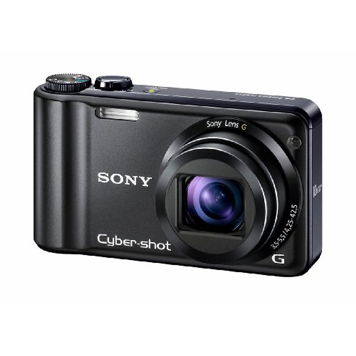Sony Cyber-shot DSC-H55 14.1MP Digital Camera with 10x Wide Angle Optical Zoom with SteadyShot Image Stabilization and 3.0 inch LCD (Black) (Discontinued by Manufacturer)