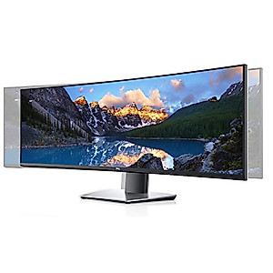 Dell Marketing USA LP Ultra Sharp 49" Screen Led-Lit Monitor Black (U4919DW)