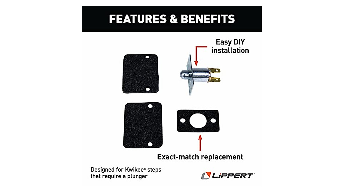 Kwikee Electric Step Plunger Door Switch - Lippert Components