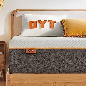 OYT Queen Size Mattress, 14" Inch Gel Memory Foam Queen Bed Mattress in a Box with CertiPUR-US Certified Foam for Sleep Supportive & Pressure Relief,Cloud-Like Experience