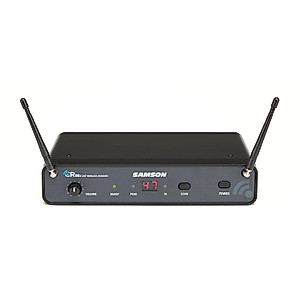 Samson Technologies Concert 88x Presentation Wireless System with LM5 Lavalier Microphone (D Band), Black