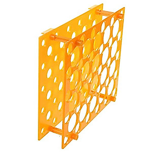 Preamer Plastic Test Tube Rack Holder for 10ML/15ML/50ML Conical Test Tubes