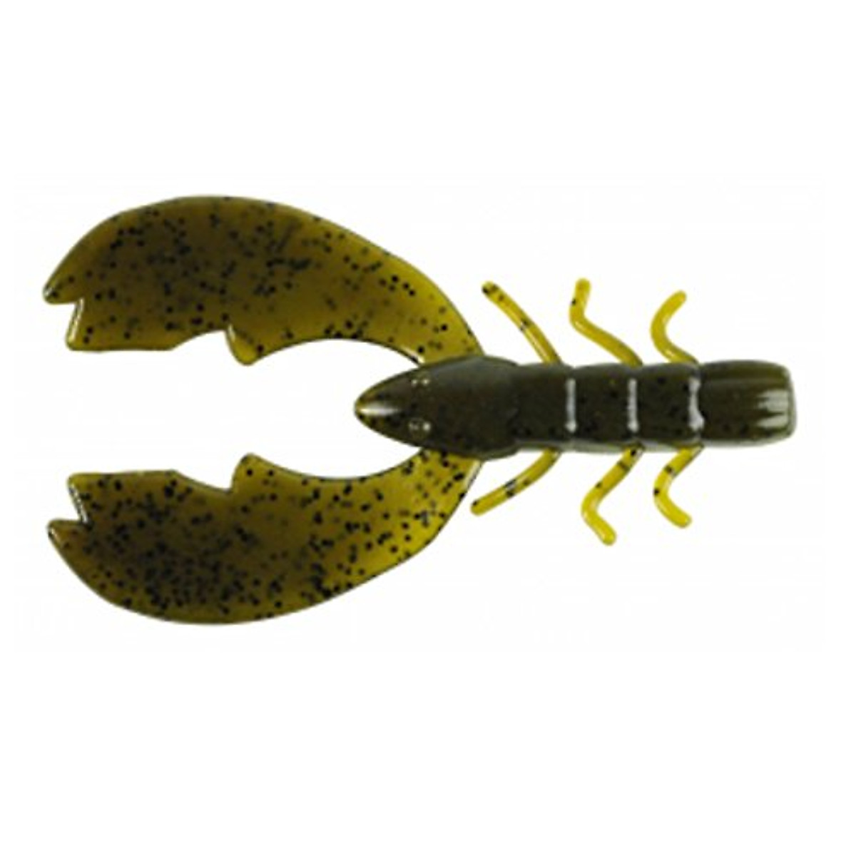 Berkley PowerBait Chigger Craw Green Pumpkin, 4" (9 Count)