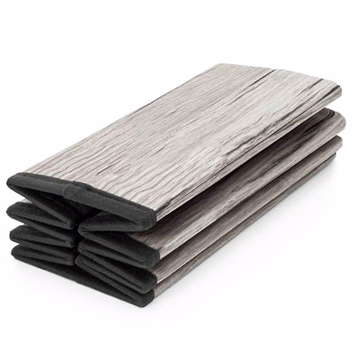 Sorbus Tree Stump Stool, Storage Ottoman 15 Inch Fake Tree Stumps Log Stool Storage, Artificial Tree Trunk, Perfect Footstool Kids Toy Chest, Rustic Log Cabin Decor Bench, Pedestal - Light Gray