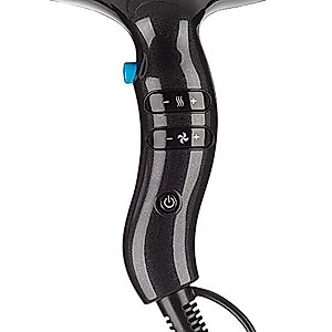 Paul Mitchell Express Ion Dry+ Hair Dryer, Digital Ionic Hair Dryer, Multiple Heat + Speed Settings, For Salon-Level Blowouts