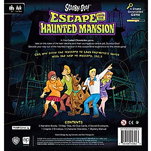 Scooby-Doo: Escape from The Haunted Mansion - A Coded Chronicles Game | Escape Room Game for Kids & Adults | Featuring Iconic Characters and Mysteries | Officially Licensed Hanna-Barbera Game